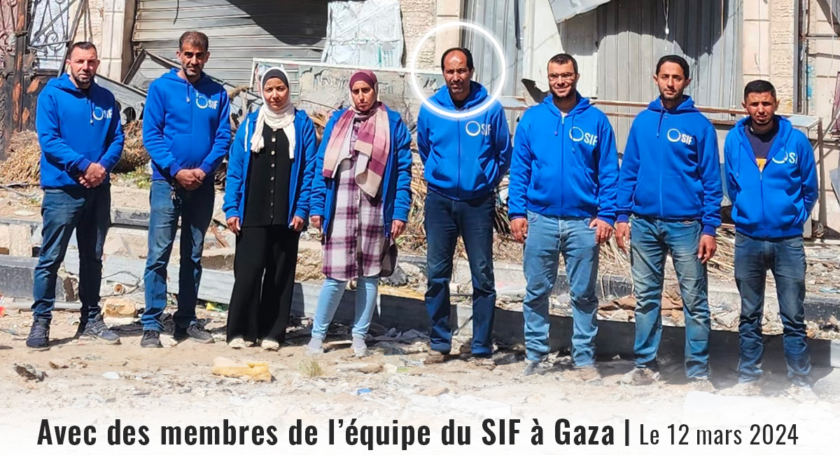 A Gaza, un travailleur humanitaire SIF et sa famille tués par les ...